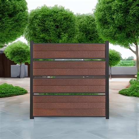 Deluxe Semi Privacy Greenwood Composite Fence And Gate Company