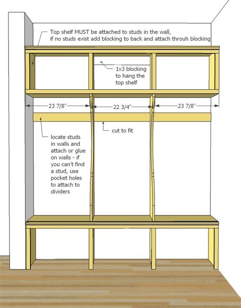 Built In Cubby Dimensions At Christopher Larochelle Blog