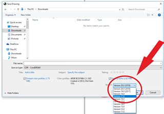 Convert Corel Files To Previous Version CorelDRAW X CorelDRAW Graphics Suite X CorelDRAW