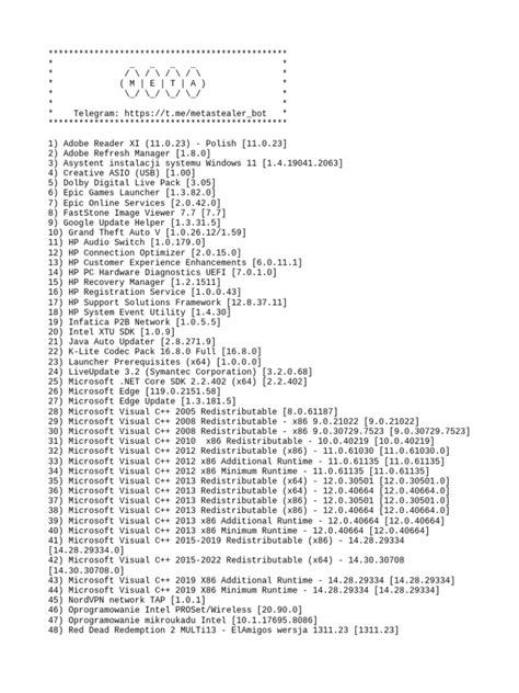 Installed Software Pdf Ibm Pc Compatibles System Software