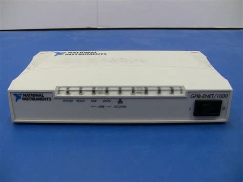 National Instruments Gpib Enet 1000 Gpib To Ethernet Controller Ott 1 000 00 Picclick Ca