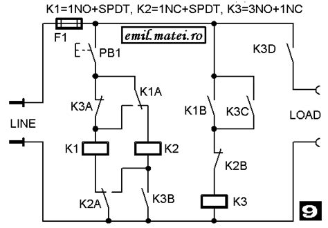 Emil MATEI On Off Switch Using Relays Fifteen Versions Emil MATEI