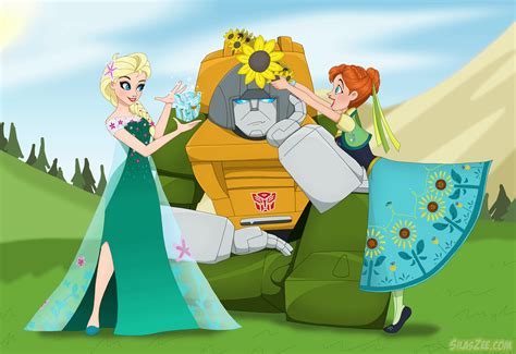 Disney Transformers Crossover Art By Silas Zee 2012 19 R 2010snostalgia