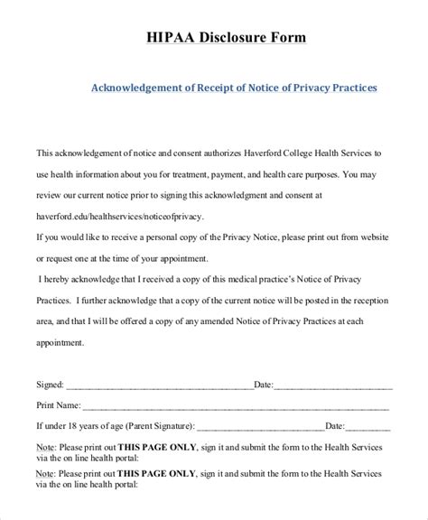 Patient Free Printable Hipaa Forms Web Additionally If Youve Been