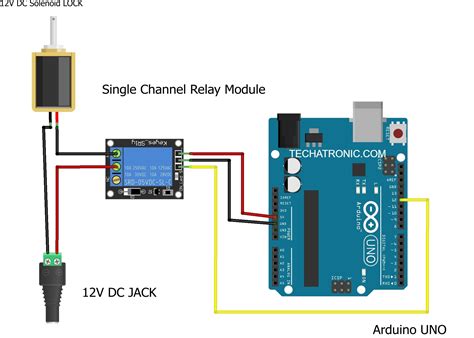 Solenoid Lock Interfacing With Arduino Arduino Tutorial