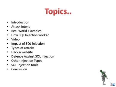 Sql Injection Pptx Databases Computer Software And Applications