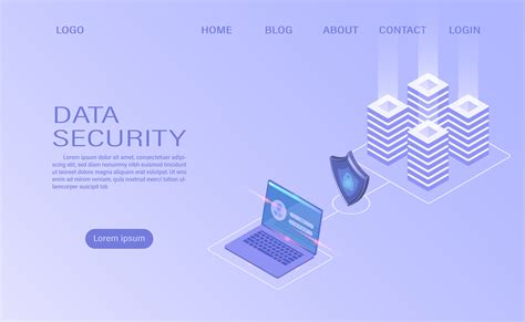 protecting data security concept 689465 vector art at vecteezy