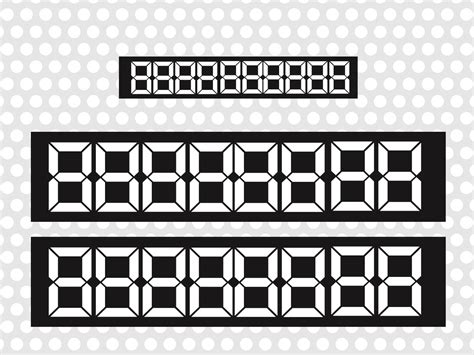Number Screen Vector Art And Graphics Number Screen Vector Art And Graphics