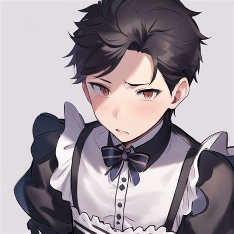 Subaru Natsuki In A Maid Uniform By Elmer Tf Tg On Deviantart