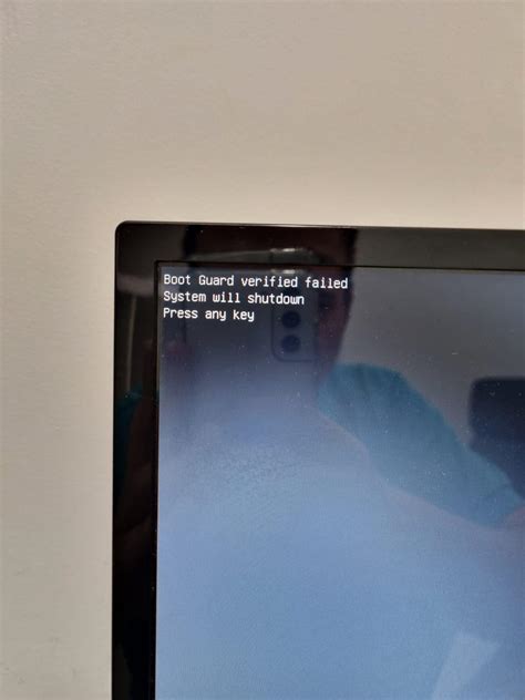 Boot Guard Verified Failed Placas Mãe Clube Do Hardware