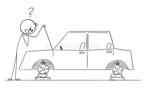 Stick Figure Driving Highway Stock Illustrations 23 Stick Figure
