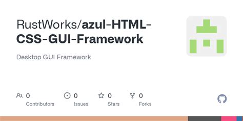 github rustworks azul html css gui framework desktop gui framework