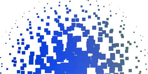 Light Blue Green Vector Pattern In Square Style Colorful Illustration With Gradient Rectangles