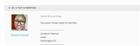 FAQ AAAS Member Community