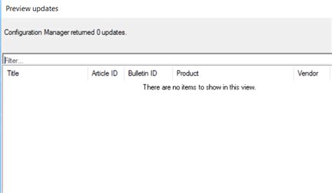 ADR Not Downloading Updates System Center Configuration Manager Current Branch Windows