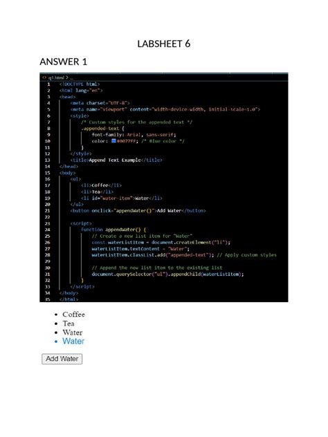 Html Questions Pdf