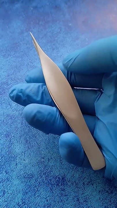 Осколковий пінцет T 20 Blad великий для подології Youtube