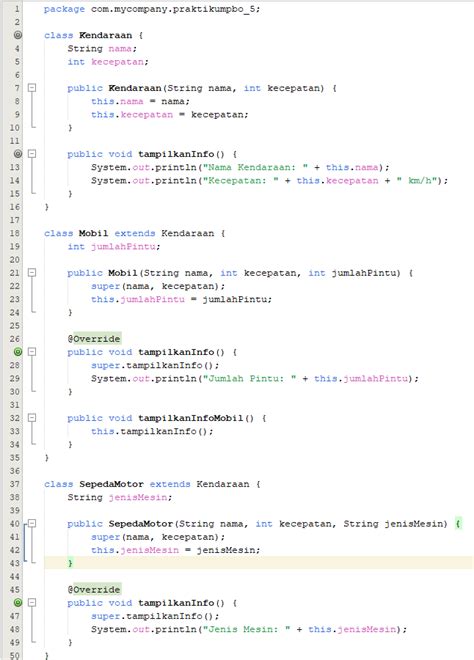 Pewarisan Dalam Pemrograman Berorientasi Objek By Defa Augista