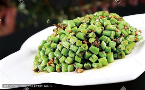 肉沫橄榄四季豆 中国菜系 食品餐饮 摄影素材 汇图网www huitu