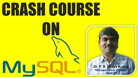 Crash Course On Mysql Youtube