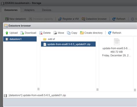 Offline Manual ESXi Upgrade Via CLI VExpert Consultancy