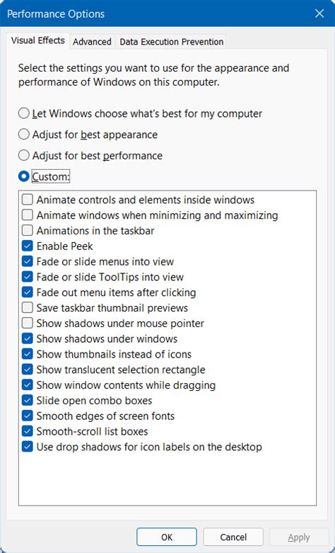 Performance Tweaks For Windows 11