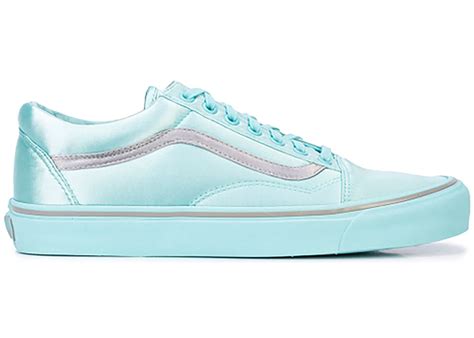 Vans Old Skool Aqua Sky Silver Mens Vn0a38fwtfu Us