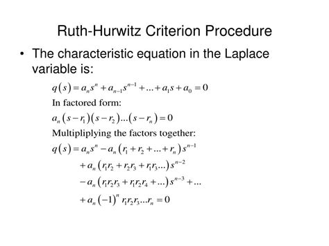 Ppt Transient And Steady State Response Cont Powerpoint Presentation Id240045