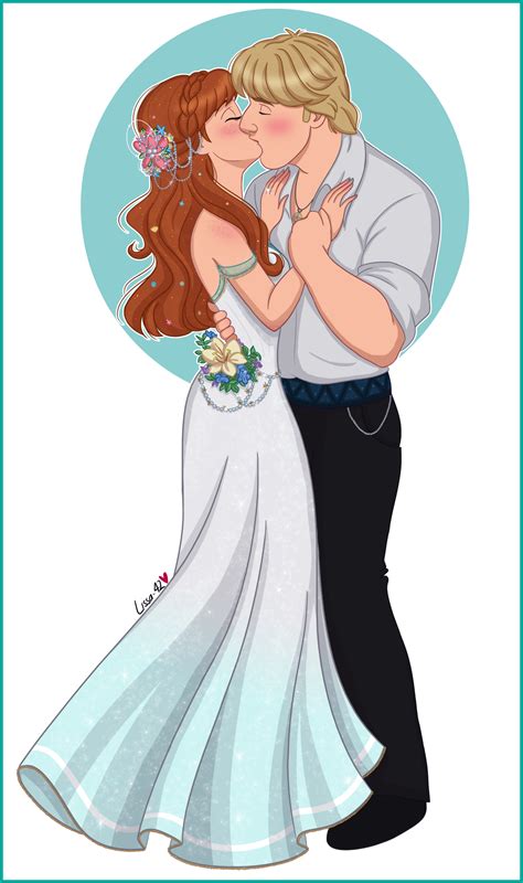 Frozen Kristoff And Anna Wedding
