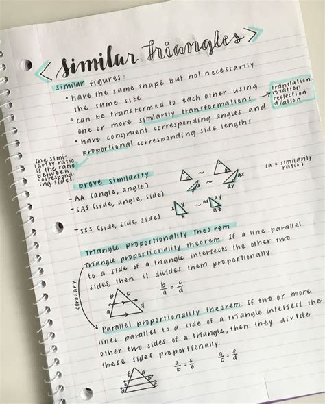 Basic Geometry Notes