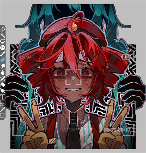 Red Hair Hatsune Miku