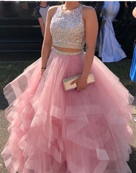 Crop Top Prom Dress Cg14512 Classygown
