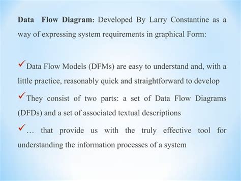 Data Flow Diagram Software Engineering Ppt