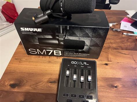 Shure Sm7b Gator Stand Goxlr Moving Out Sale Audio Microphones On