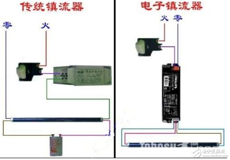路灯镇流器接线图片 紫外线灯镇流器接线图 金卤灯镇流器接线图 大山谷图库
