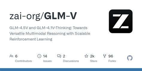 GitHub Zai Org GLM V GLM 4 5V And GLM 4 1V Thinking Towards Versatile Multimodal Reasoning