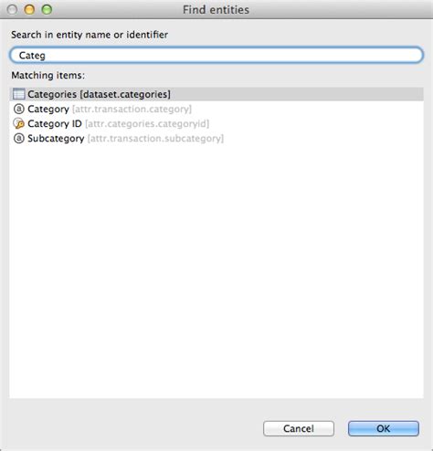 Cloudconnect Modeler Toolbar And Search Gooddata Classic
