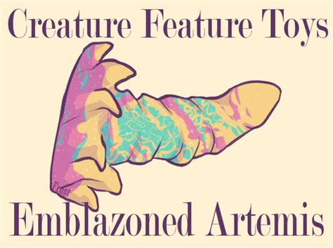 Review Creature Feature Toys Emblazoned Artemis Dragon Dildo Fantastic Frost