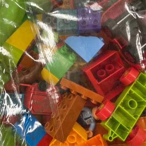 Huge Lego Duplo Bag Of Blocks And Various Duplo Pieces S