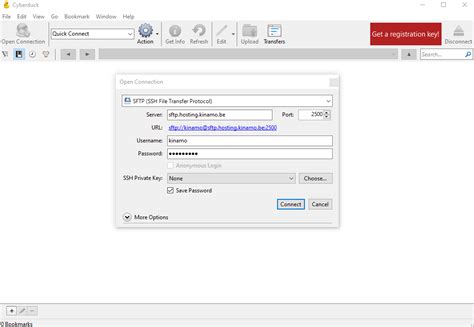 Connecting To The Kinamo Web Hosting Platform Via Sftp Kinamo