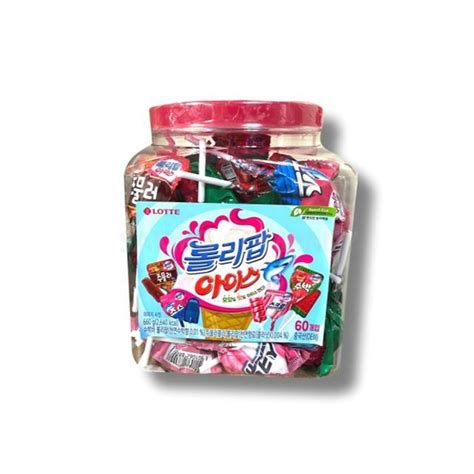 롤리팝아이스 아이스캔디 롤리팝캔디 1통 60개입 홈플러스 택배배송