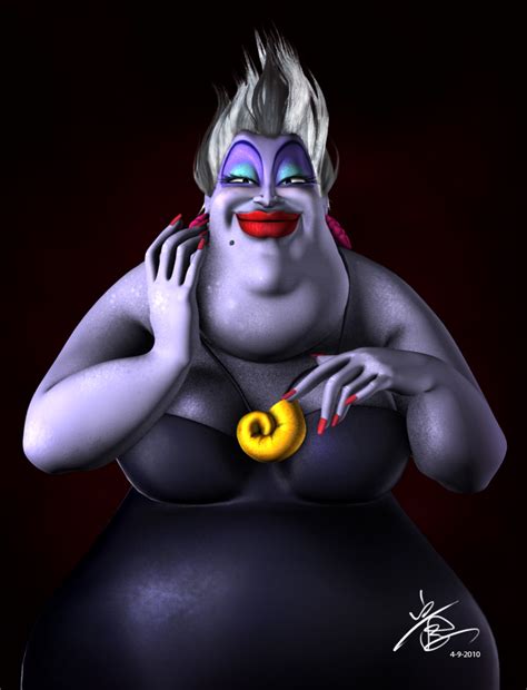 Ursula In 3d By Kweekwee On Deviantart