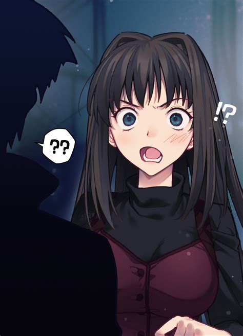 Aozaki Aoko And Shizuki Soujuurou Mahou Tsukai No Yoru Drawn By