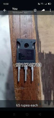 Fgh40n60 Igbt Transistors At ₹ 25 Piece Igbt Power Transistors In New Delhi Id 2850346551733