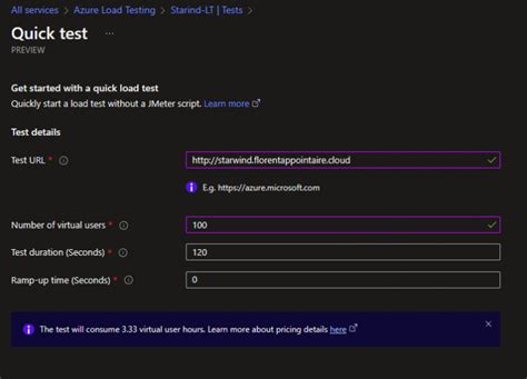 Azure Load Testing Getting Started