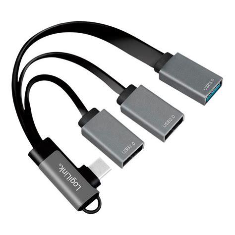 Logilink Usb C Hub Med Vinkel Port Kr Gratis Frakt