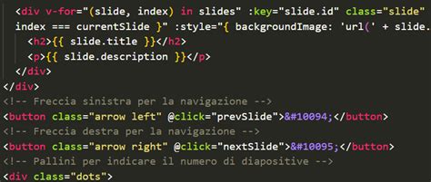 slideshow in vue js slideshow di immagini in vue js
