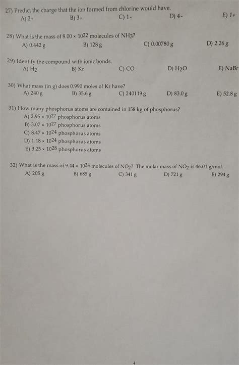 Solved Predict The Charge That The Ion Form