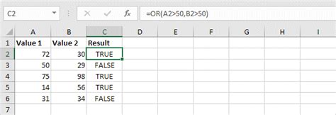 Chapter 3 Comparison Operators In Excel