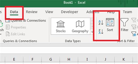 How To Sort And Filter Data In Excel